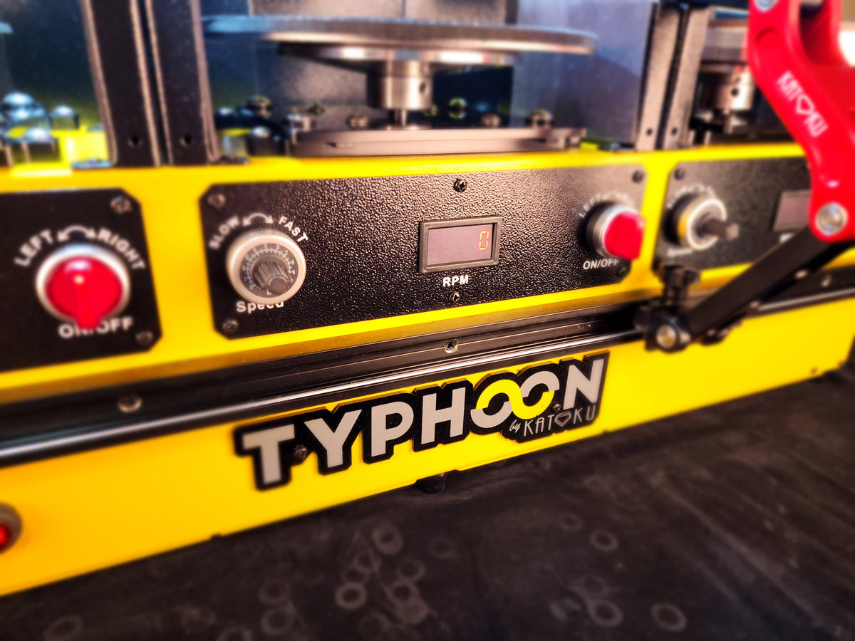 Katoku Typhoon Triple Hone Shears Sharpening System. 8" Hone, Dust col ...